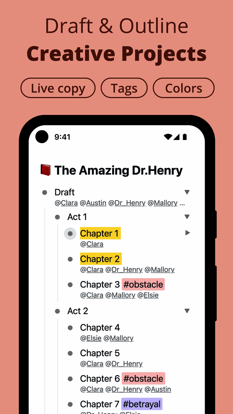 WorkFlowy Mobile app for iOS and Android Devices in 2025