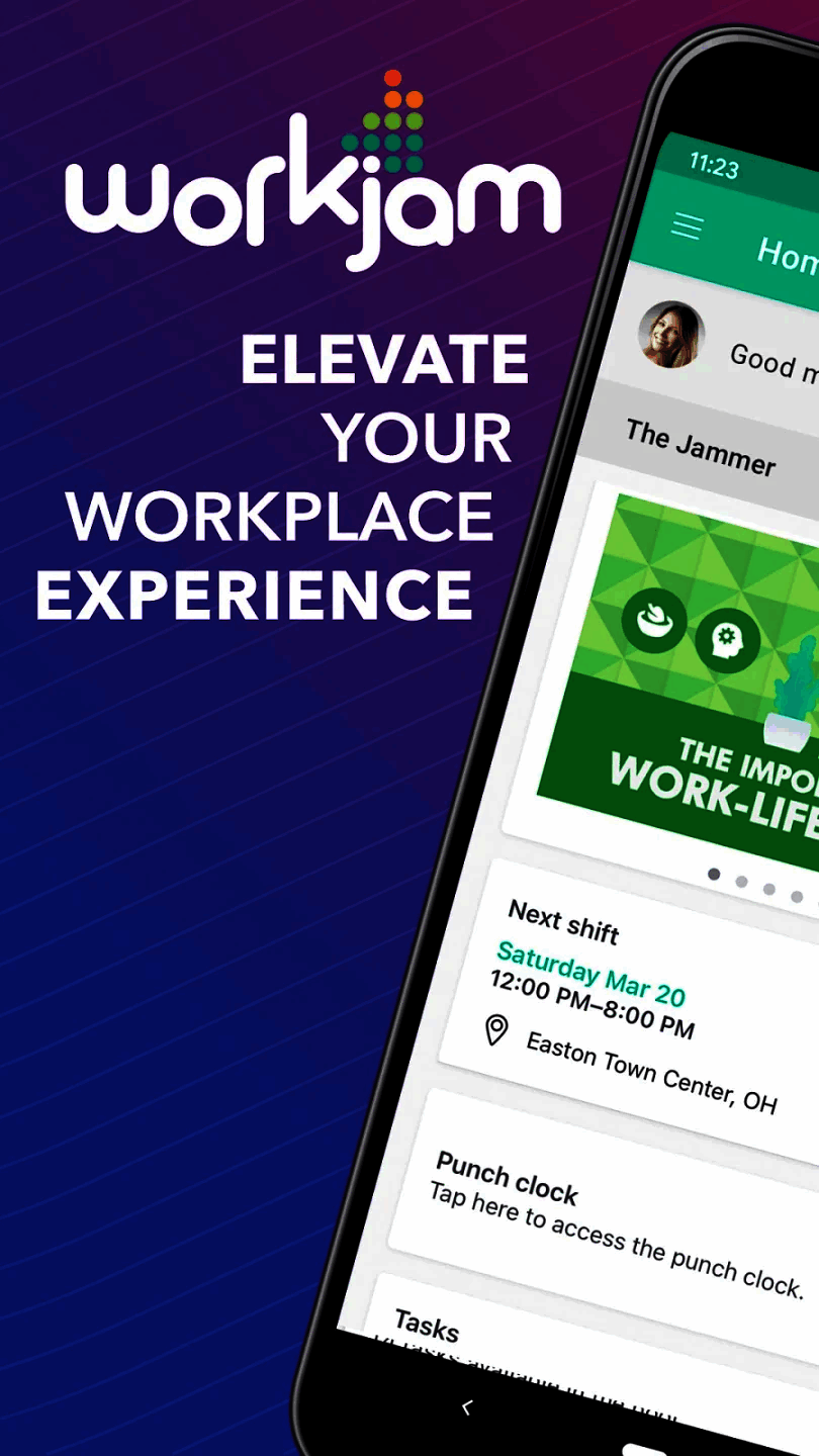 WorkJam Mobile app for iOS and Android Devices in 2025