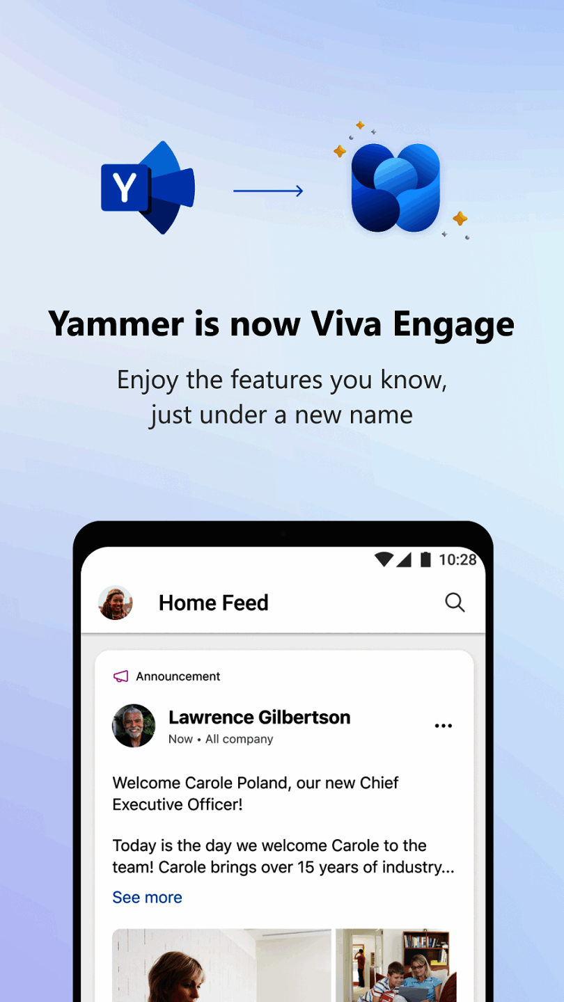 Yammer Mobile app for iOS and Android Devices in 2025