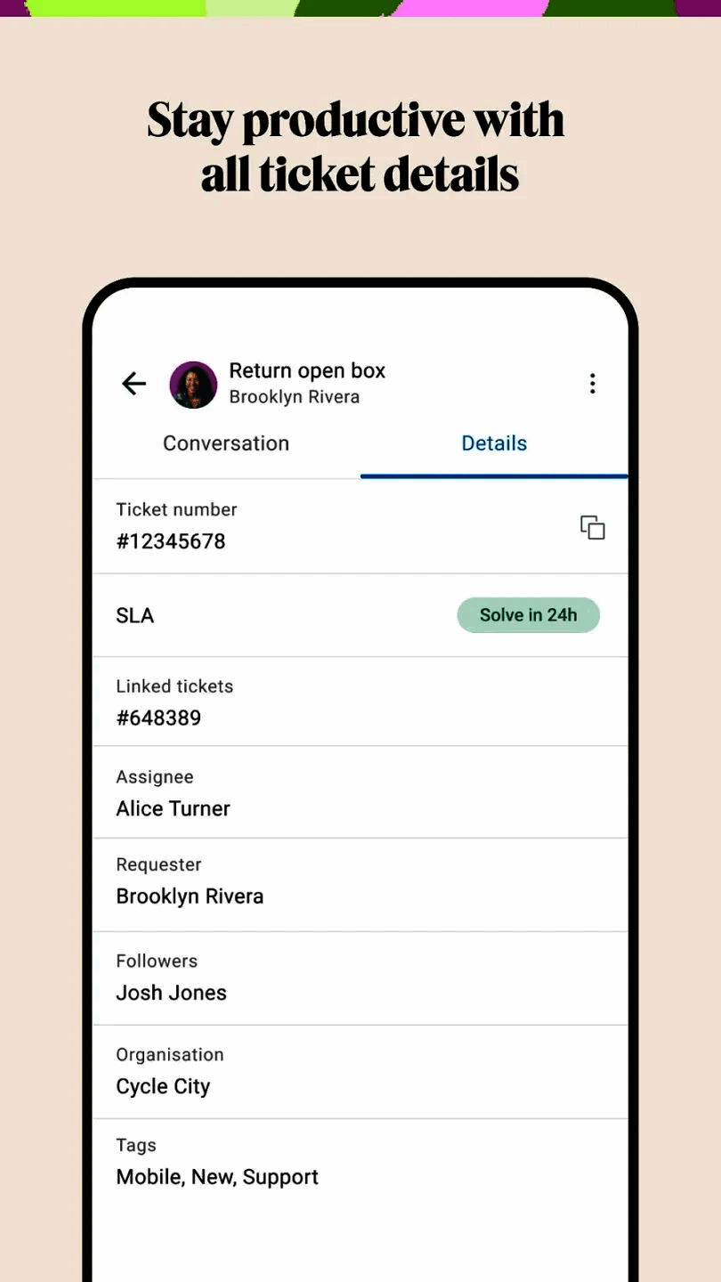 Zendesk Mobile app for iOS and Android Devices in 2025