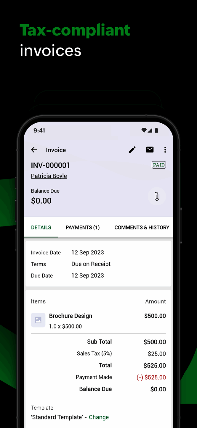 Zoho Billing Mobile app for iOS and Android Devices in 2025
