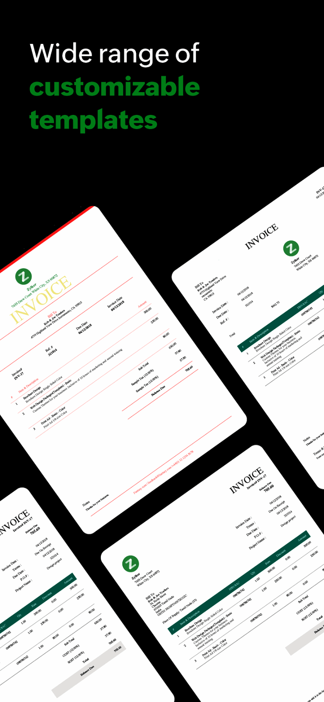 Zoho Billing Mobile app for iOS and Android Devices in 2025