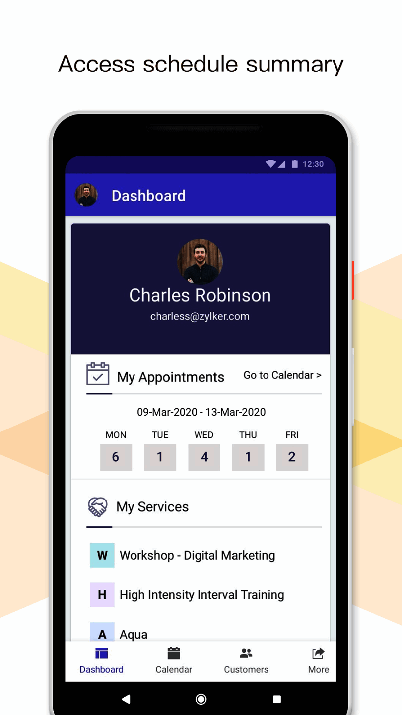 Zoho Bookings Mobile app for iOS and Android Devices in 2025