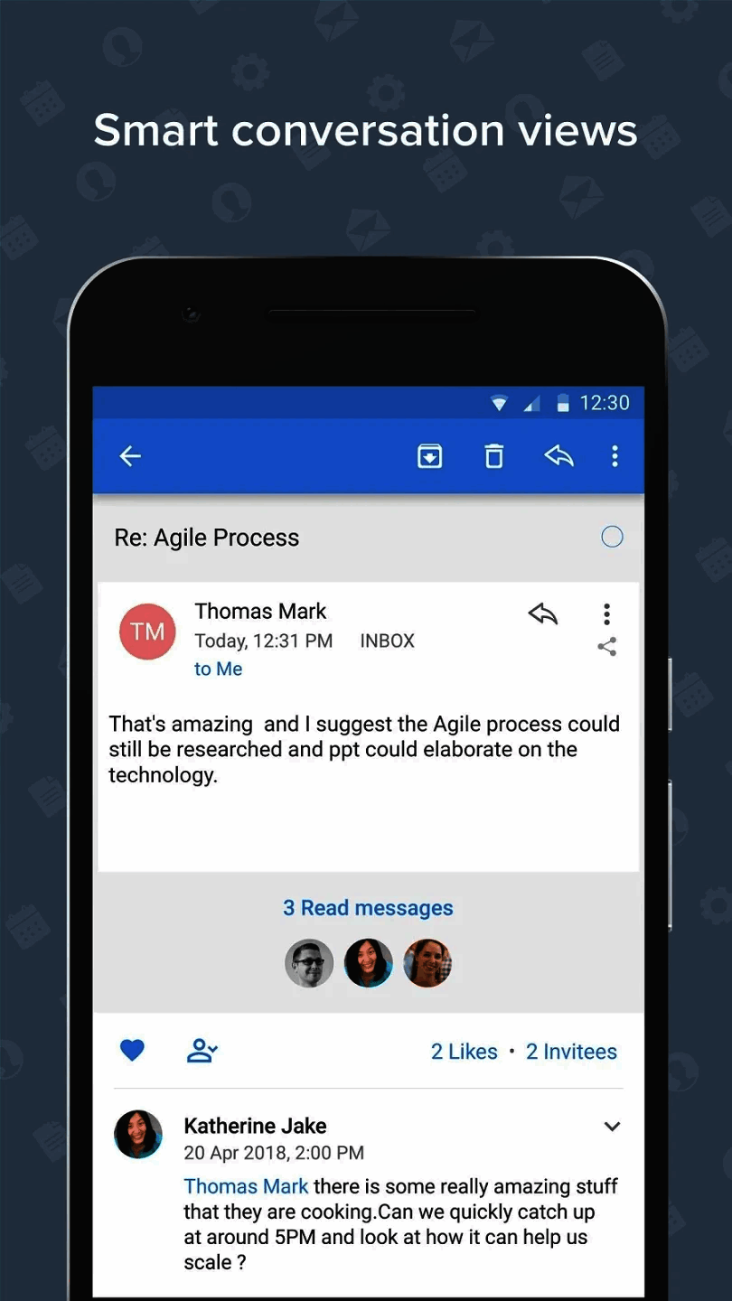 Zoho Mail Mobile app for iOS and Android Devices in 2025