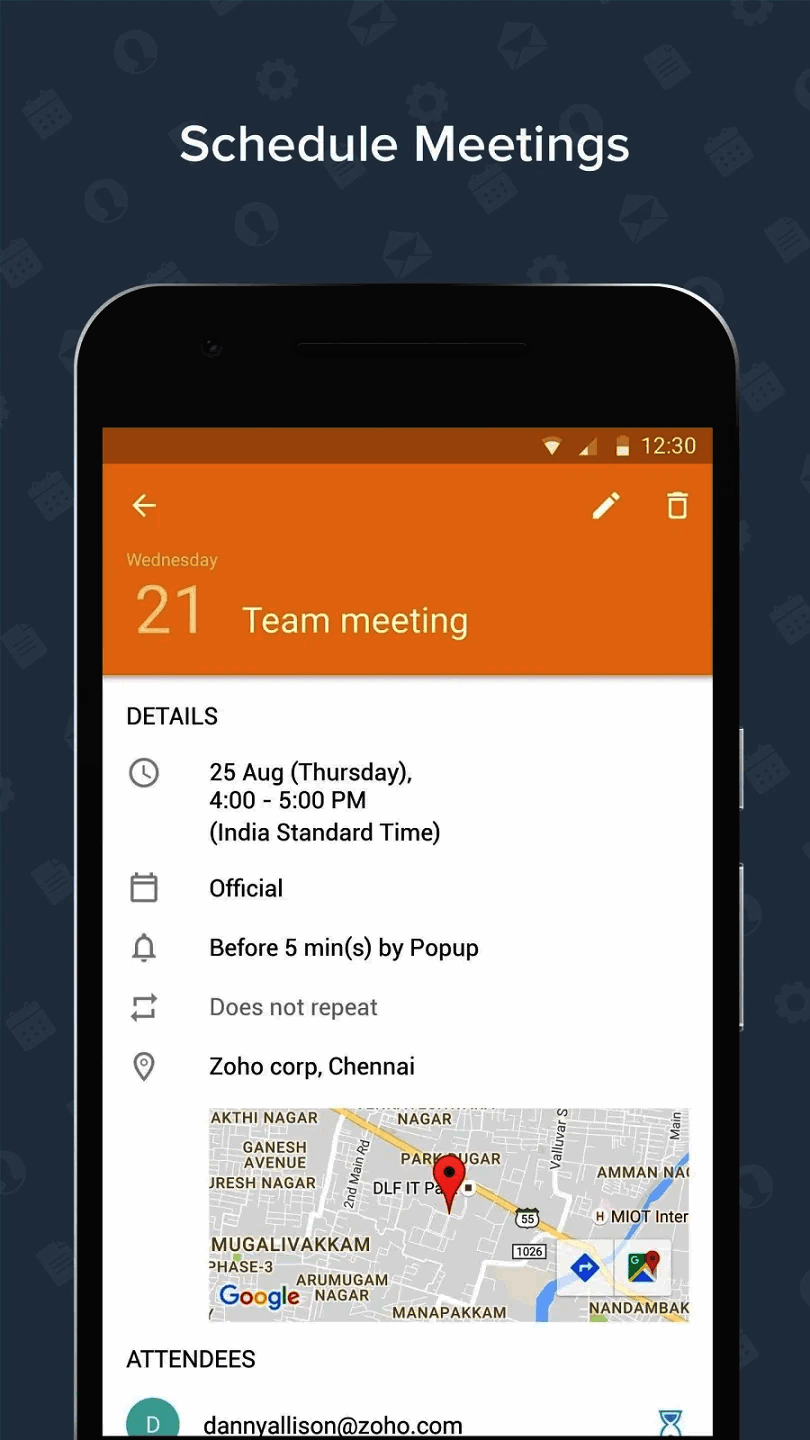 Zoho Mail Mobile app for iOS and Android Devices in 2025