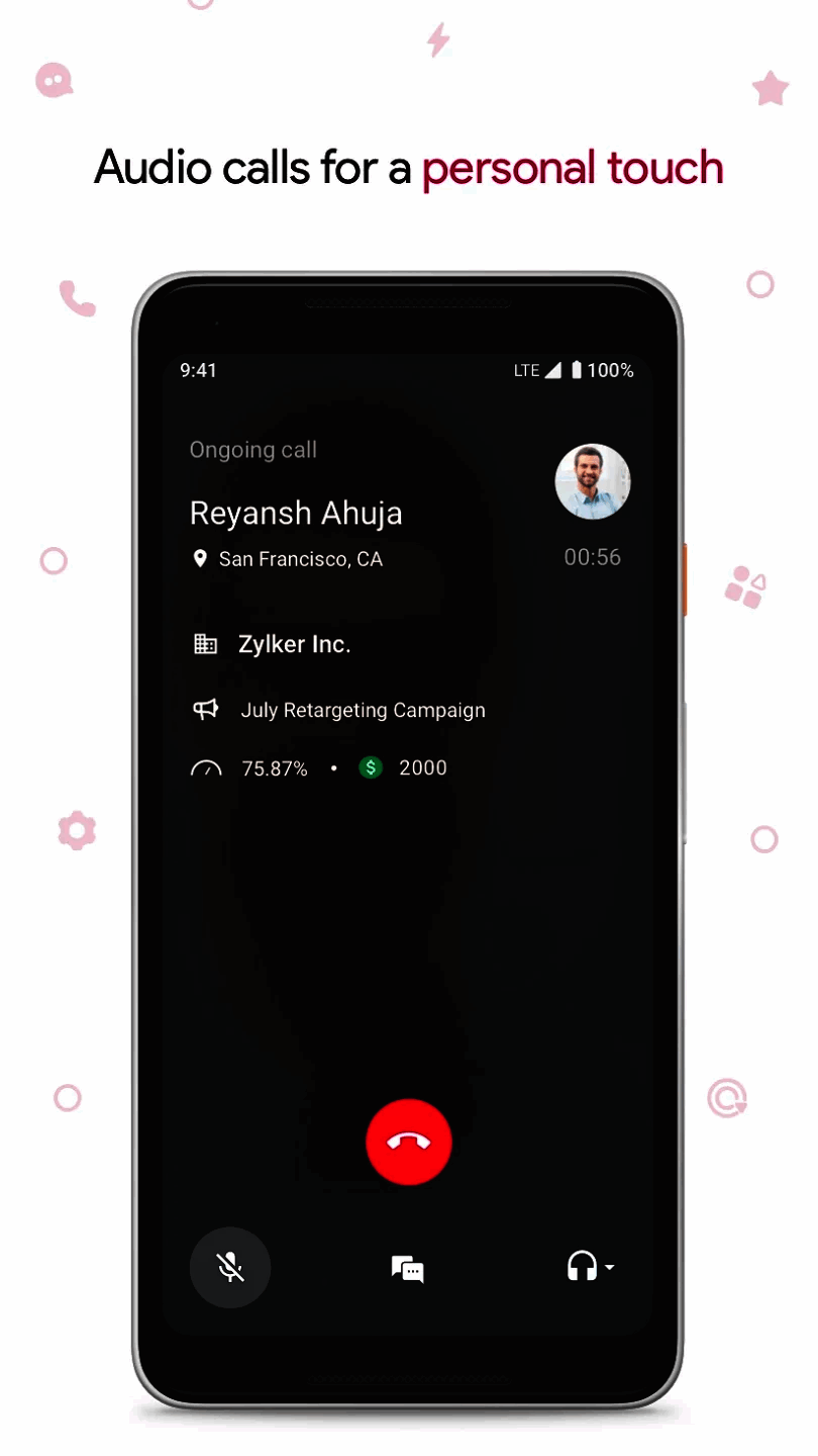 Zoho SalesIQ Mobile app for iOS and Android Devices in 2025