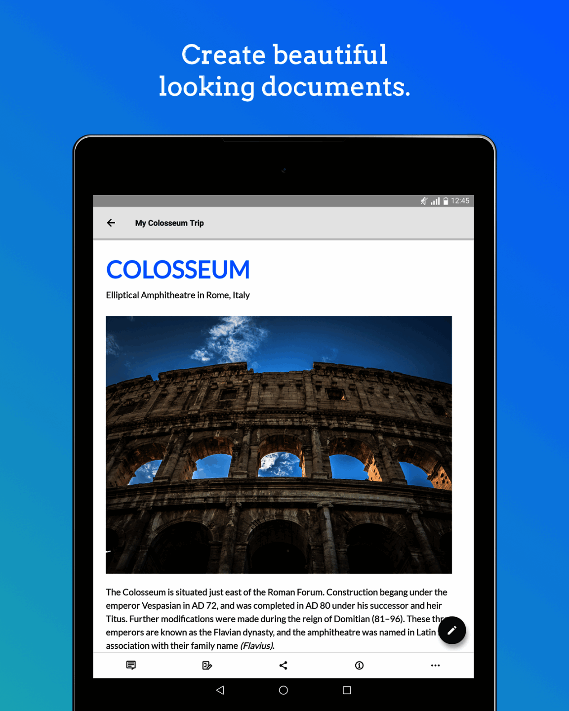 Zoho Writer Mobile app for iOS and Android Devices in 2025