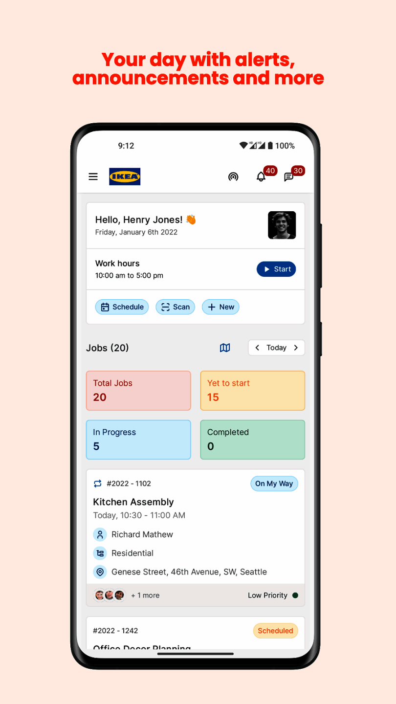 Zuper Mobile app for iOS and Android Devices in 2025